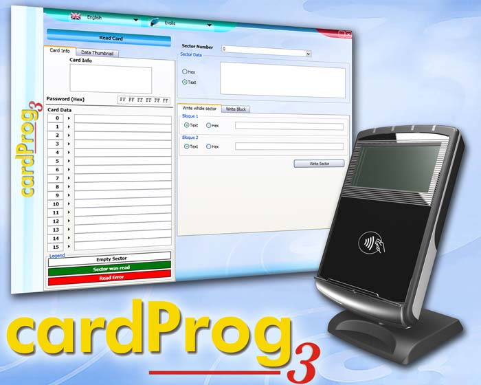 Programming Kit For Mifare Cards A3m